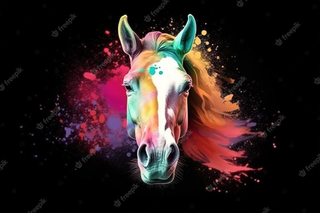 Beneficios y curiosidades de los colores brillantes en caballos